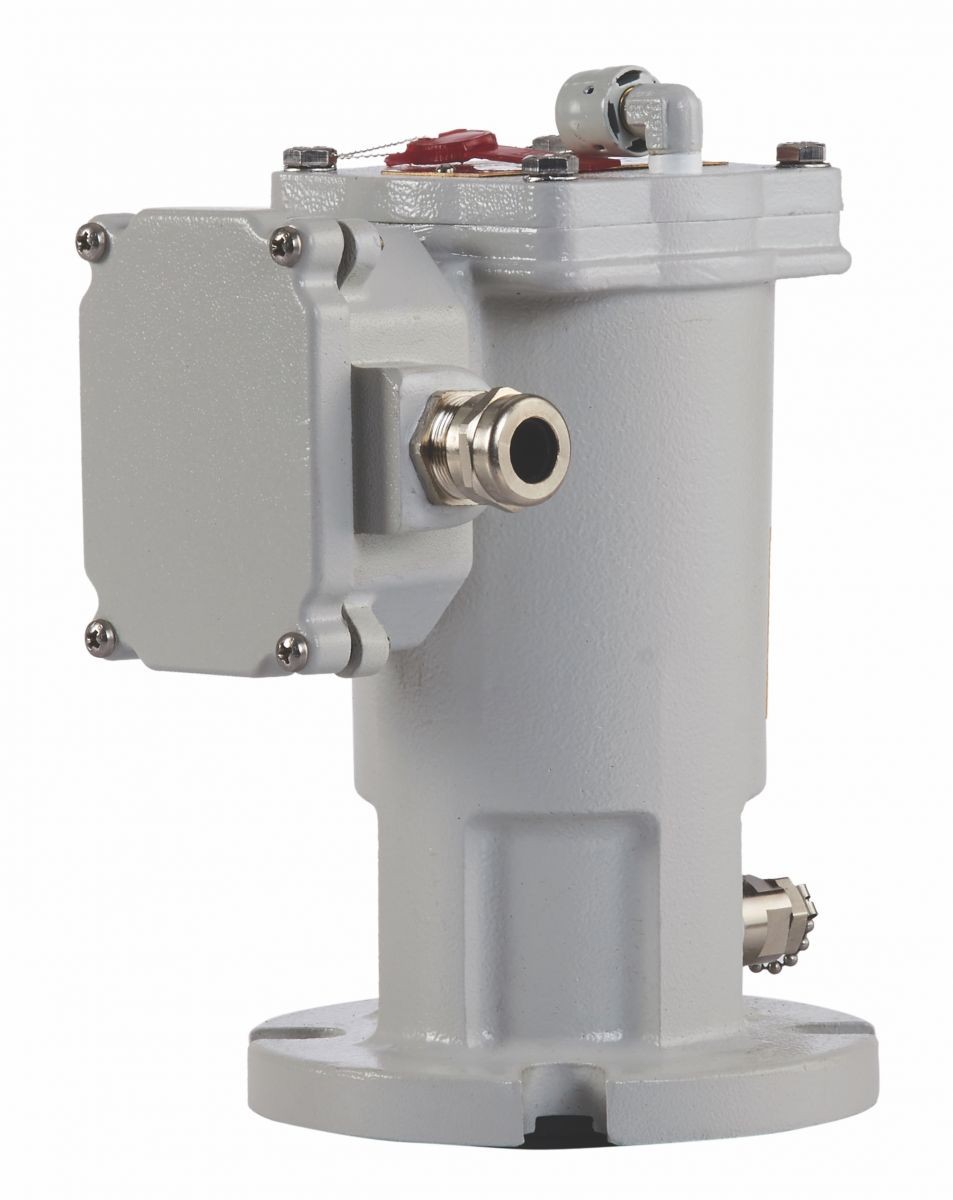 Sudden Pressure Relay. Vertical Mounted